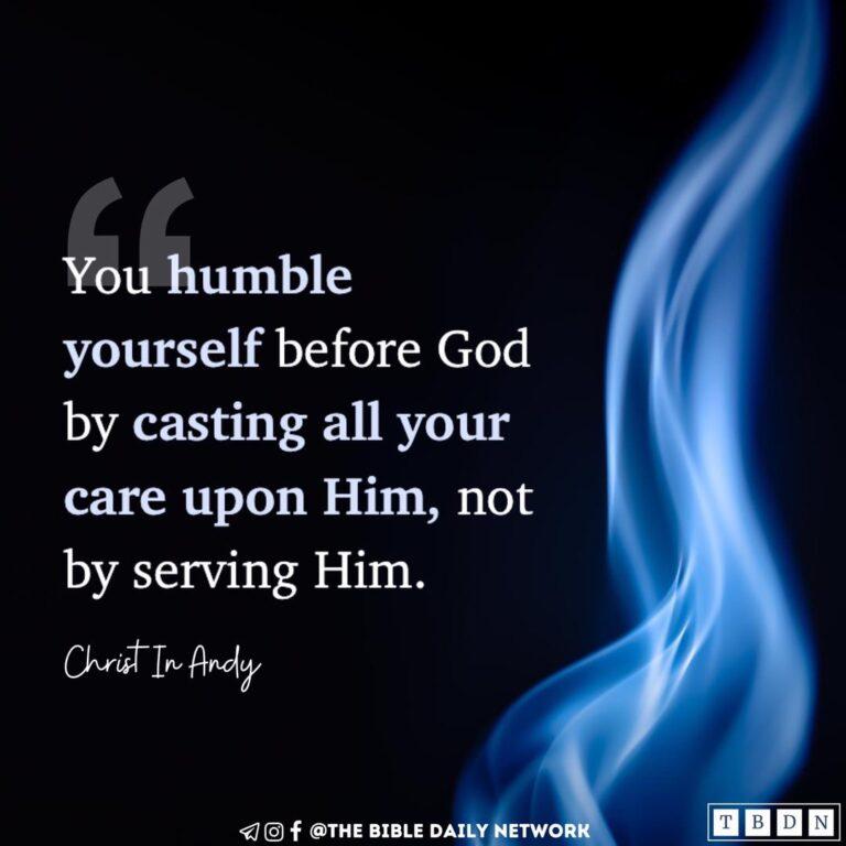 How to Humble Yourself Before God | The Bible Daily Network