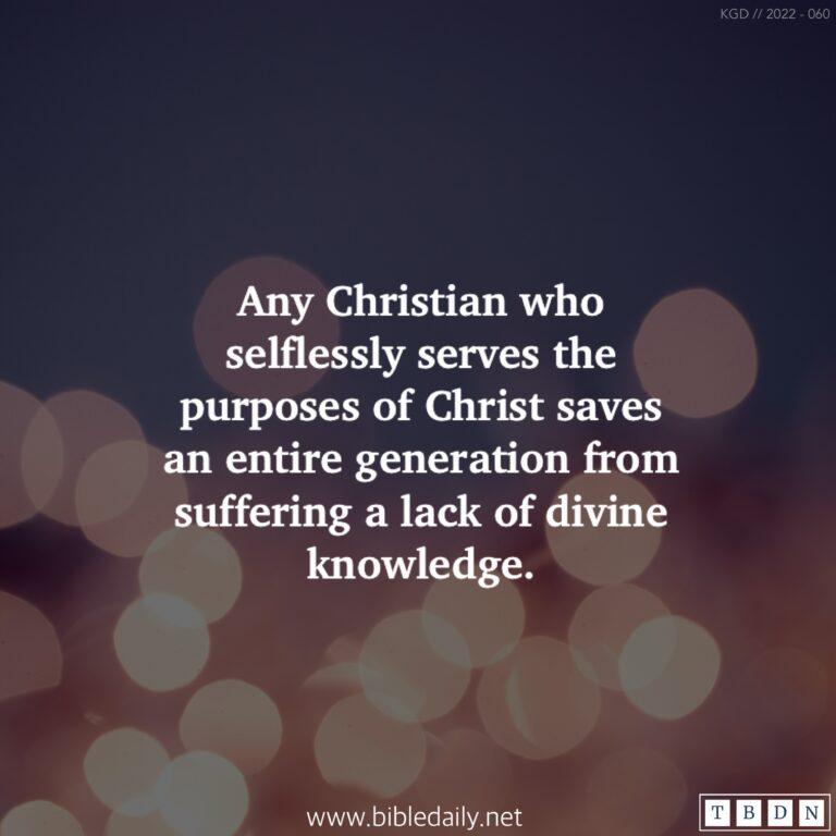 A Wise Spiritual Investment | The Bible Daily Network