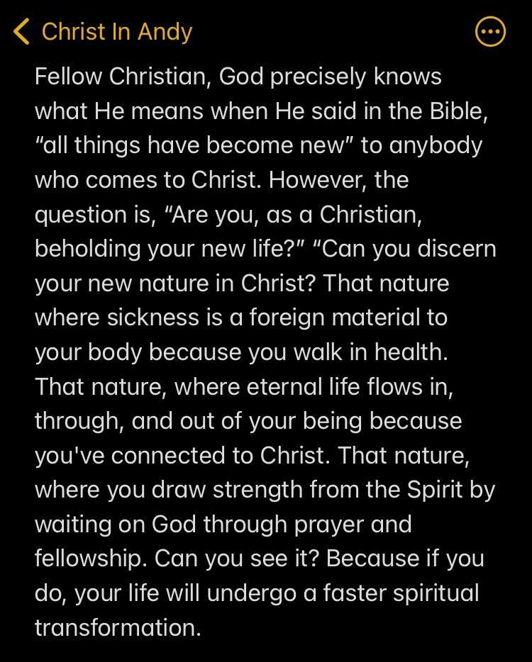 Behold All Things Have Become New | The Bible Daily Network