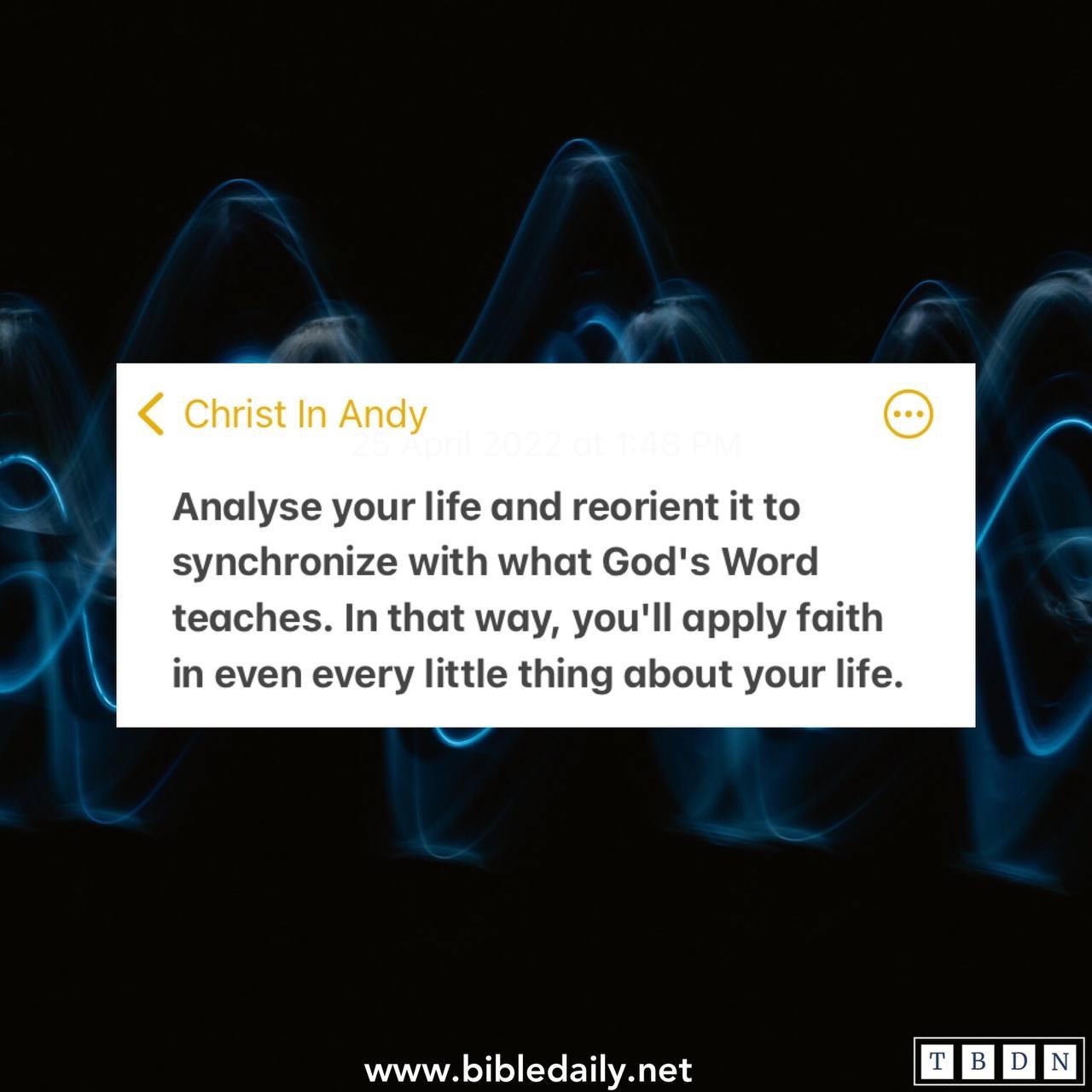 How to Live by Faith | The Bible Daily Network
