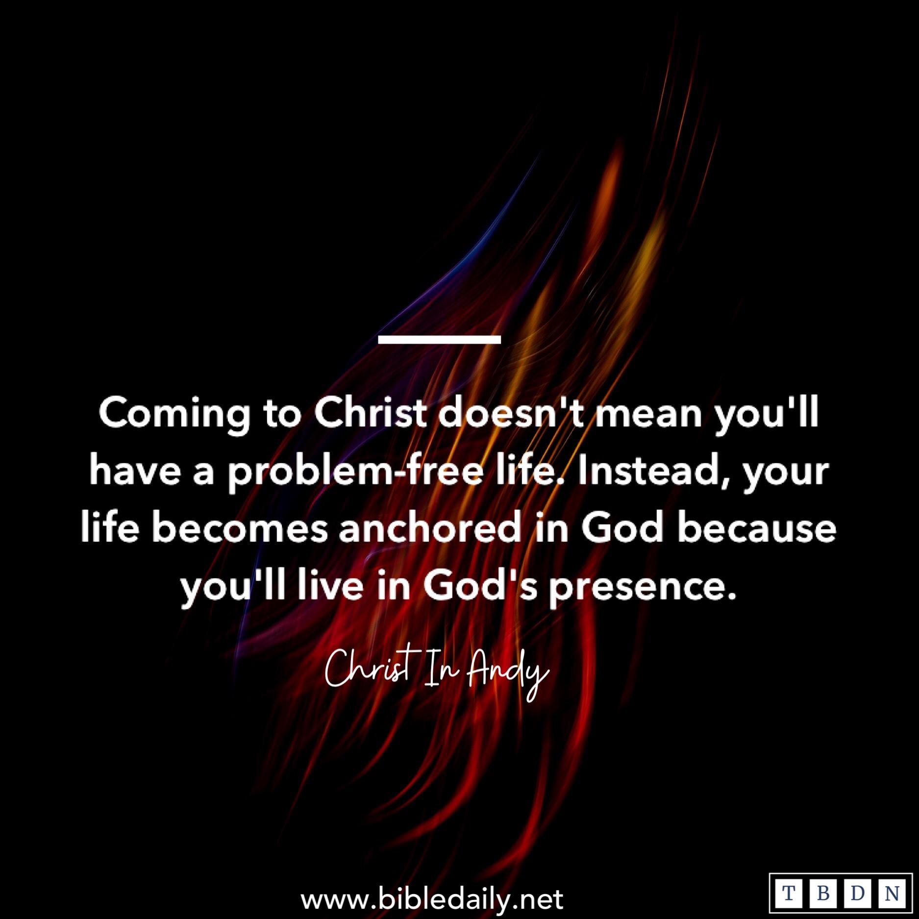 Remain in Christ Despite Life Crises | The Bible Daily Network
