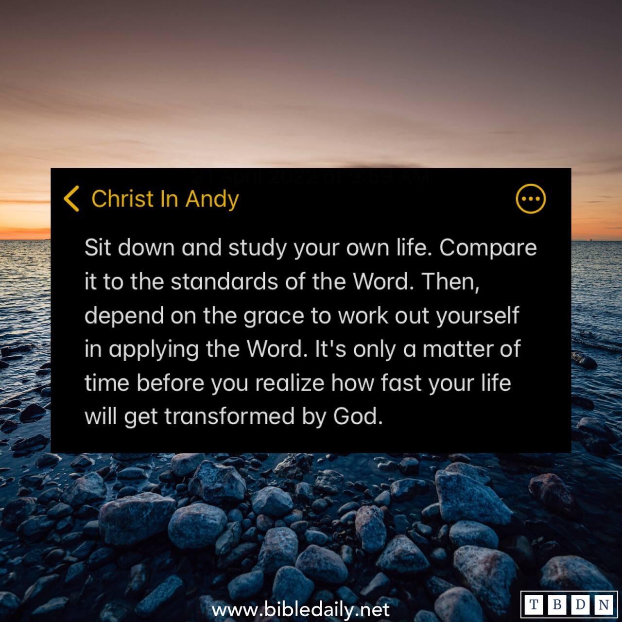 Watch Your Life Closely | The Bible Daily Network
