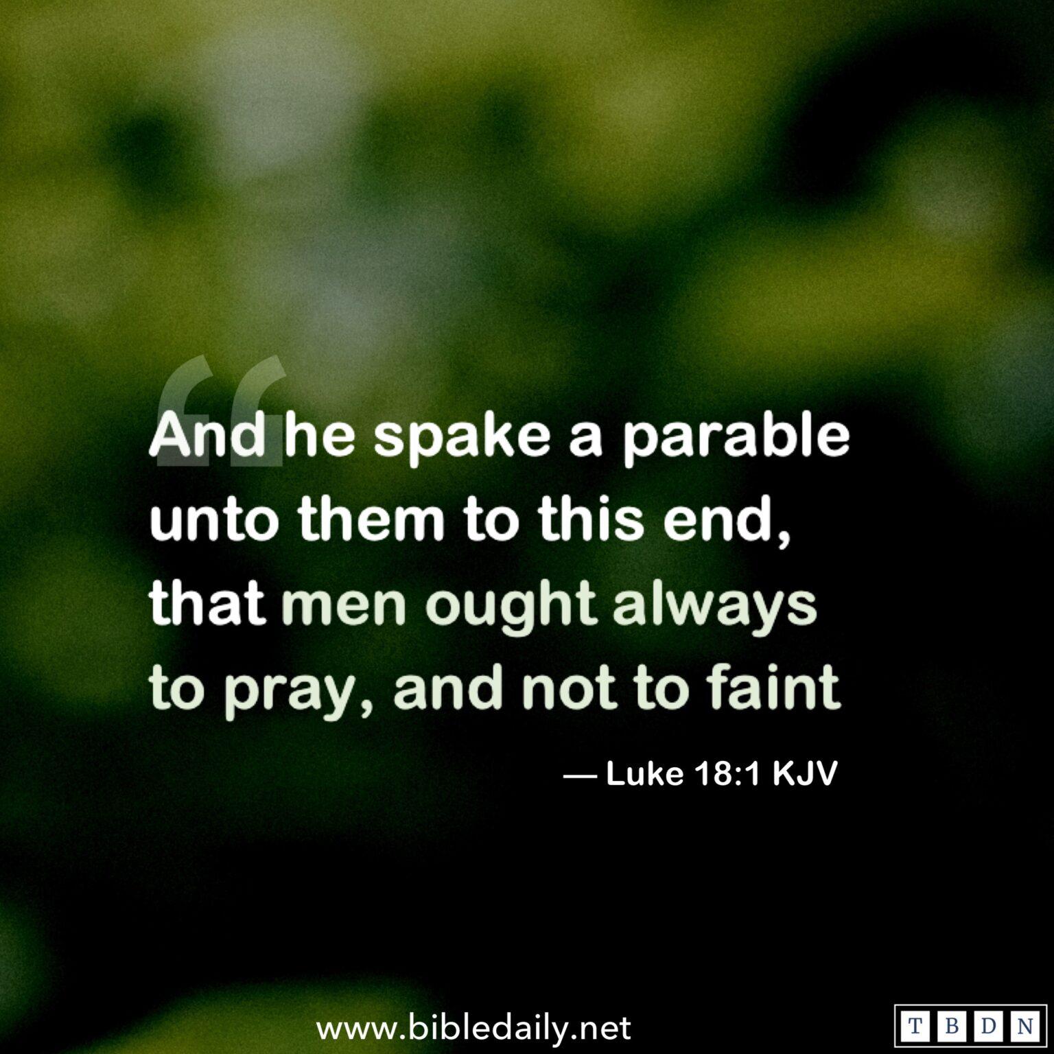 The Solution to Faintness | The Bible Daily Network