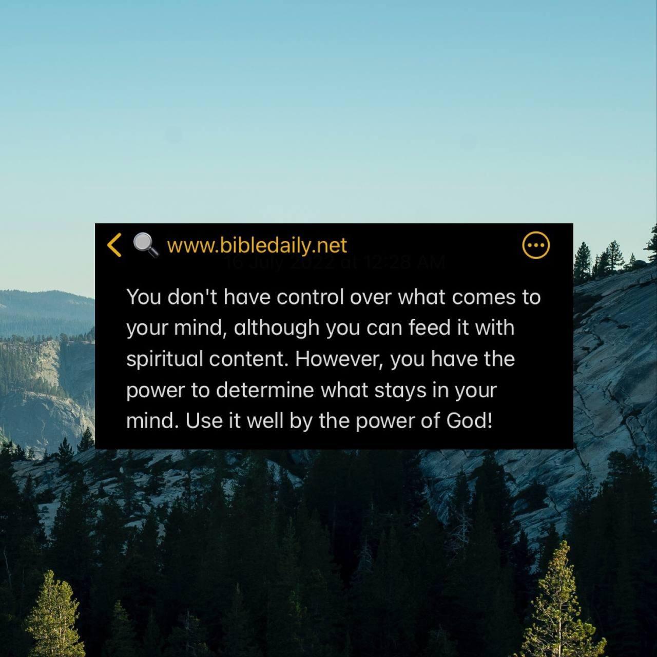 Cast Down Imaginations | The Bible Daily Network