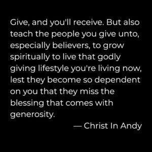It Is a Blessing to Be Generous | The Bible Daily Network