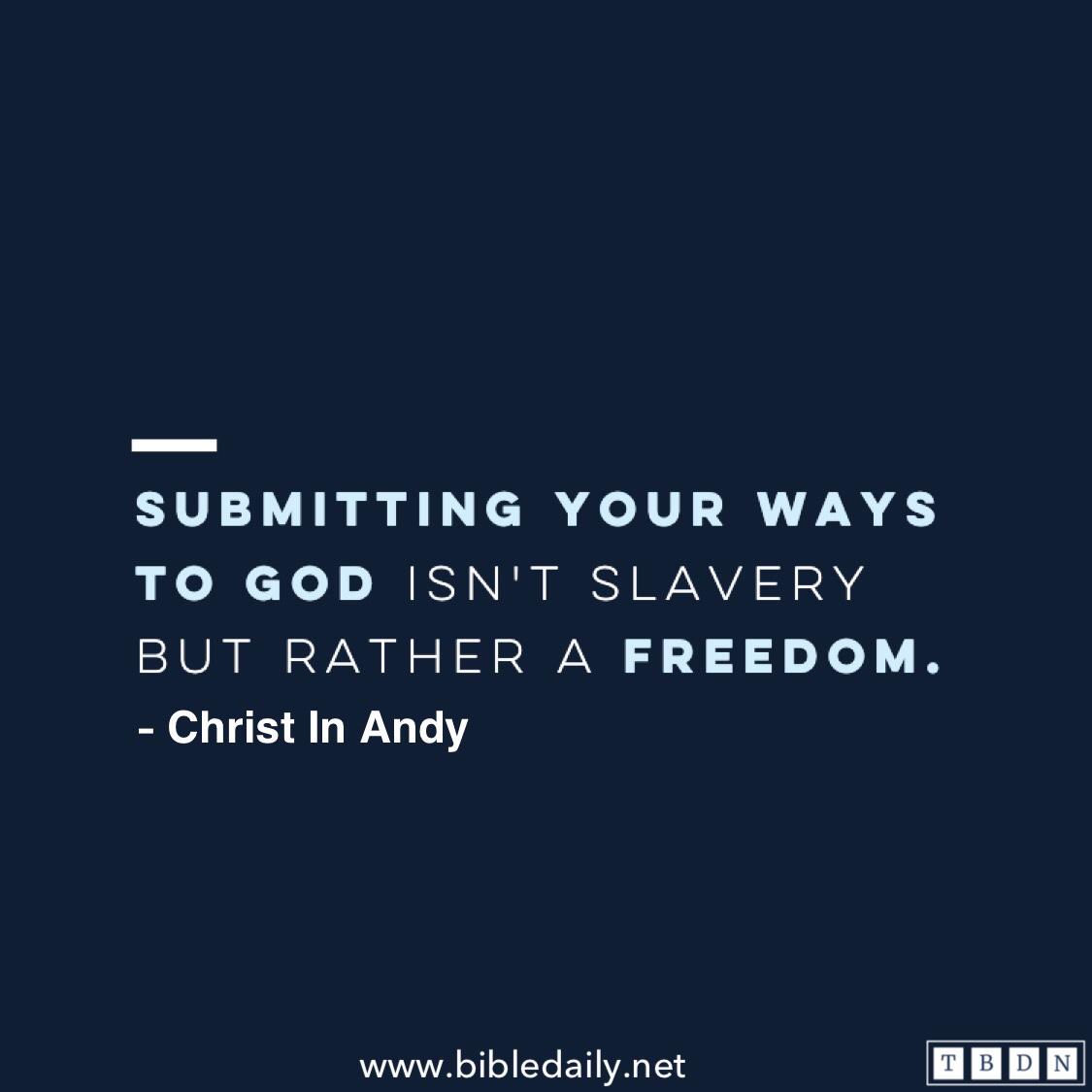 Submit Yourself to God | The Bible Daily Network