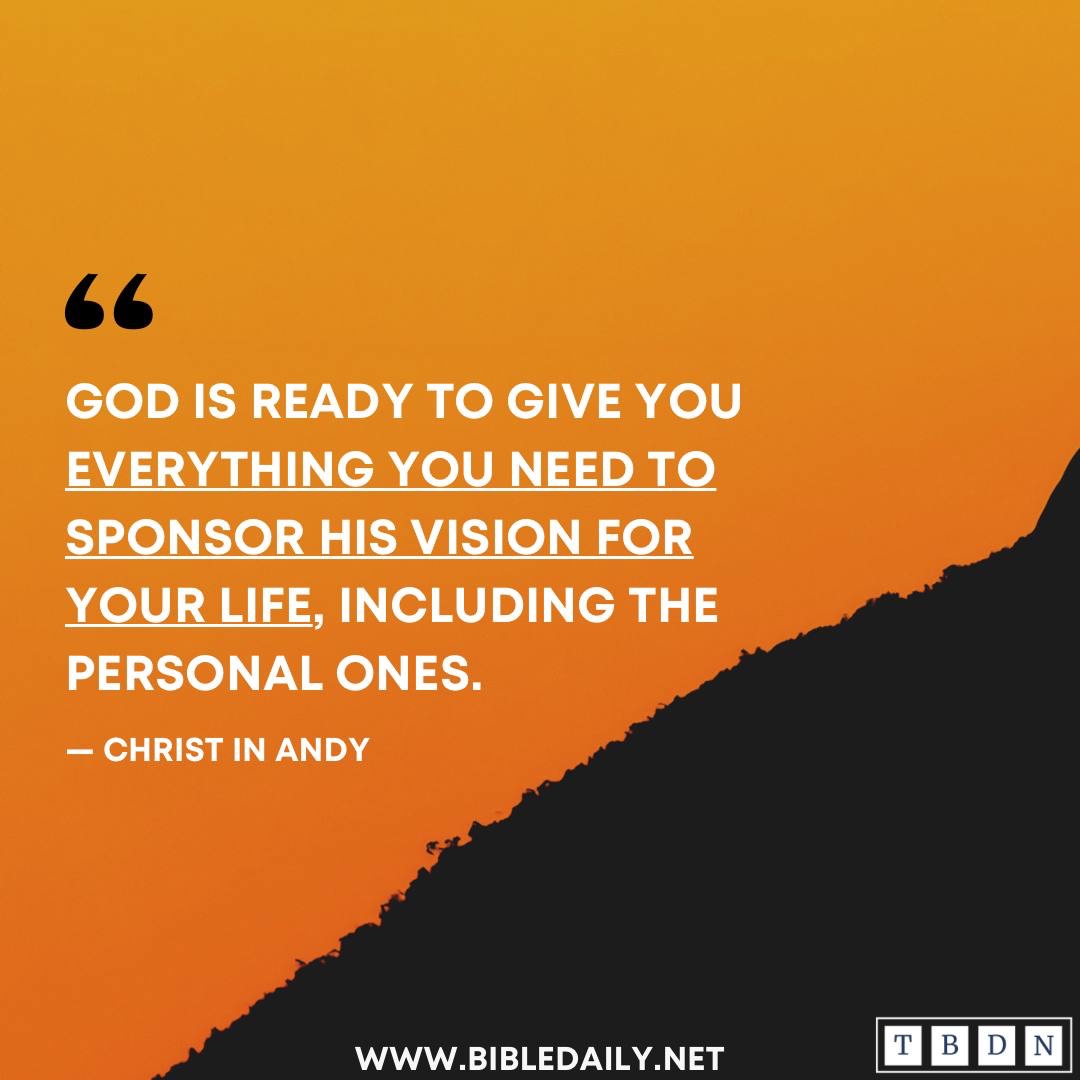 God Knows Your Needs | The Bible Daily Network