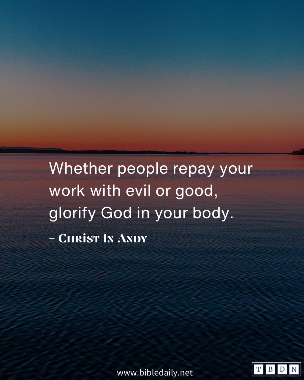 Vengeance Is God’s Work, Not Yours | The Bible Daily Network