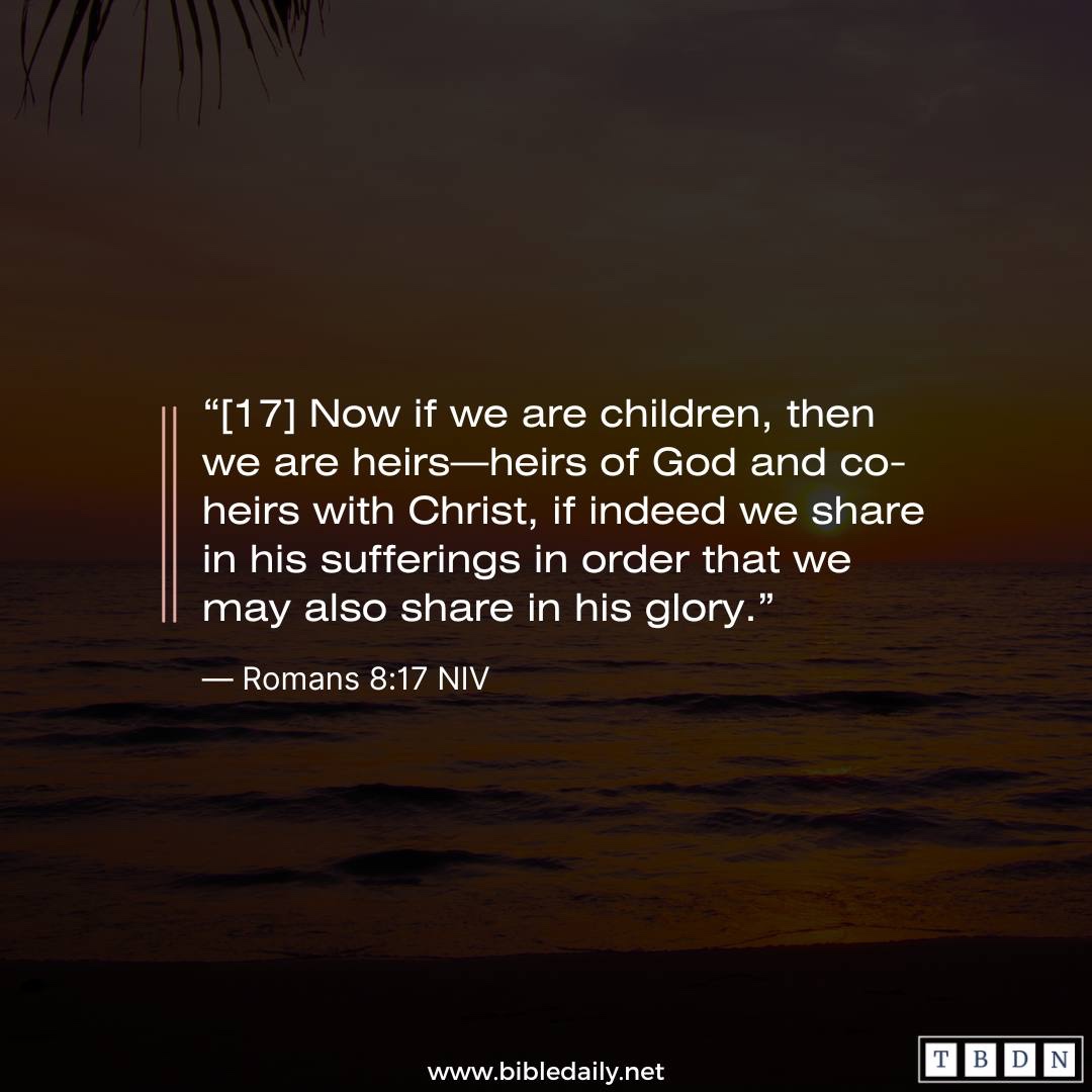We Are Co-Heirs with Christ | The Bible Daily Network
