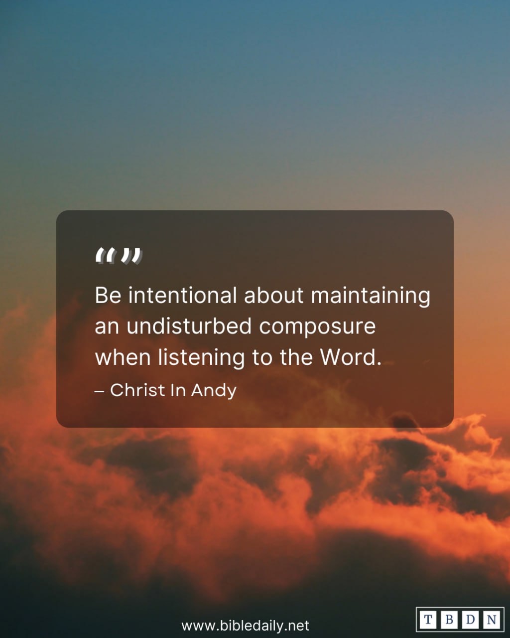 Gather Together in the Name of Jesus | The Bible Daily Network
