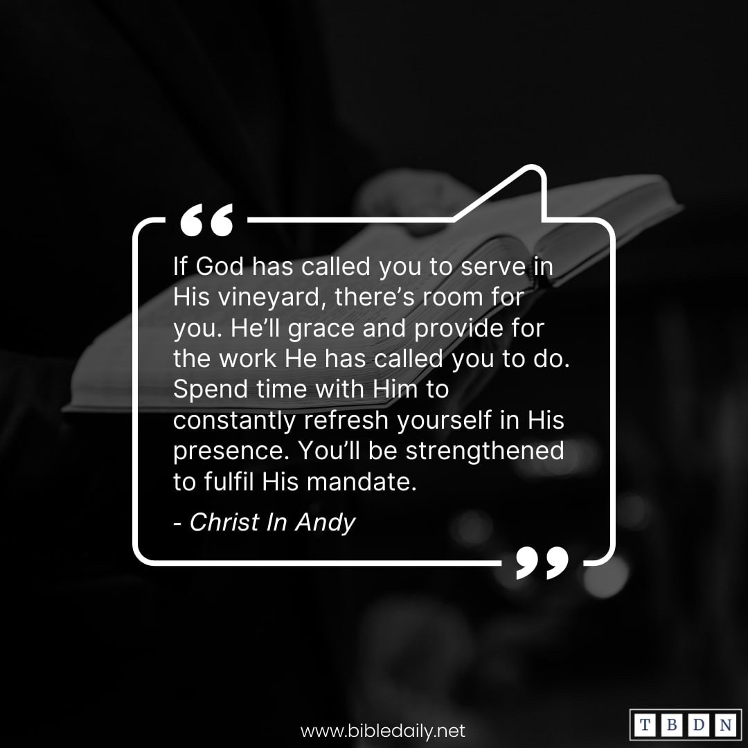 The Harvest Is Plentiful But the Labourers Are Few | The Bible Daily ...