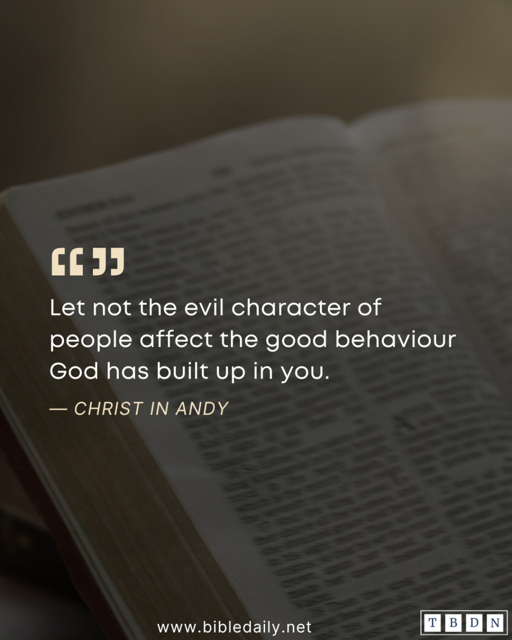 You Were Called to Do Good | The Bible Daily Network
