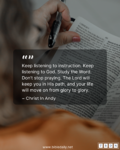 How Not to Stray from God’s Path | The Bible Daily Network