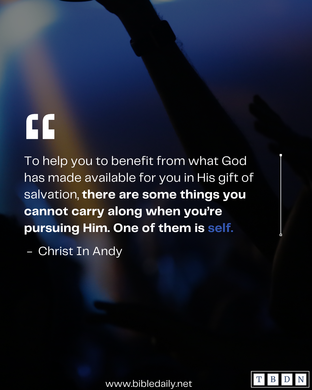 Deny Yourself and Follow Jesus | The Bible Daily Network