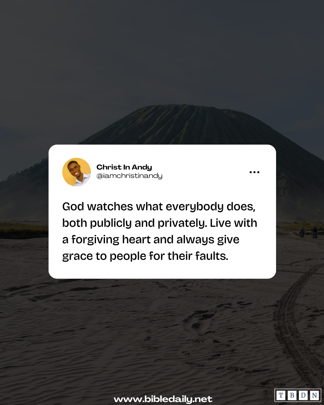 Be Merciful to Others | The Bible Daily Network