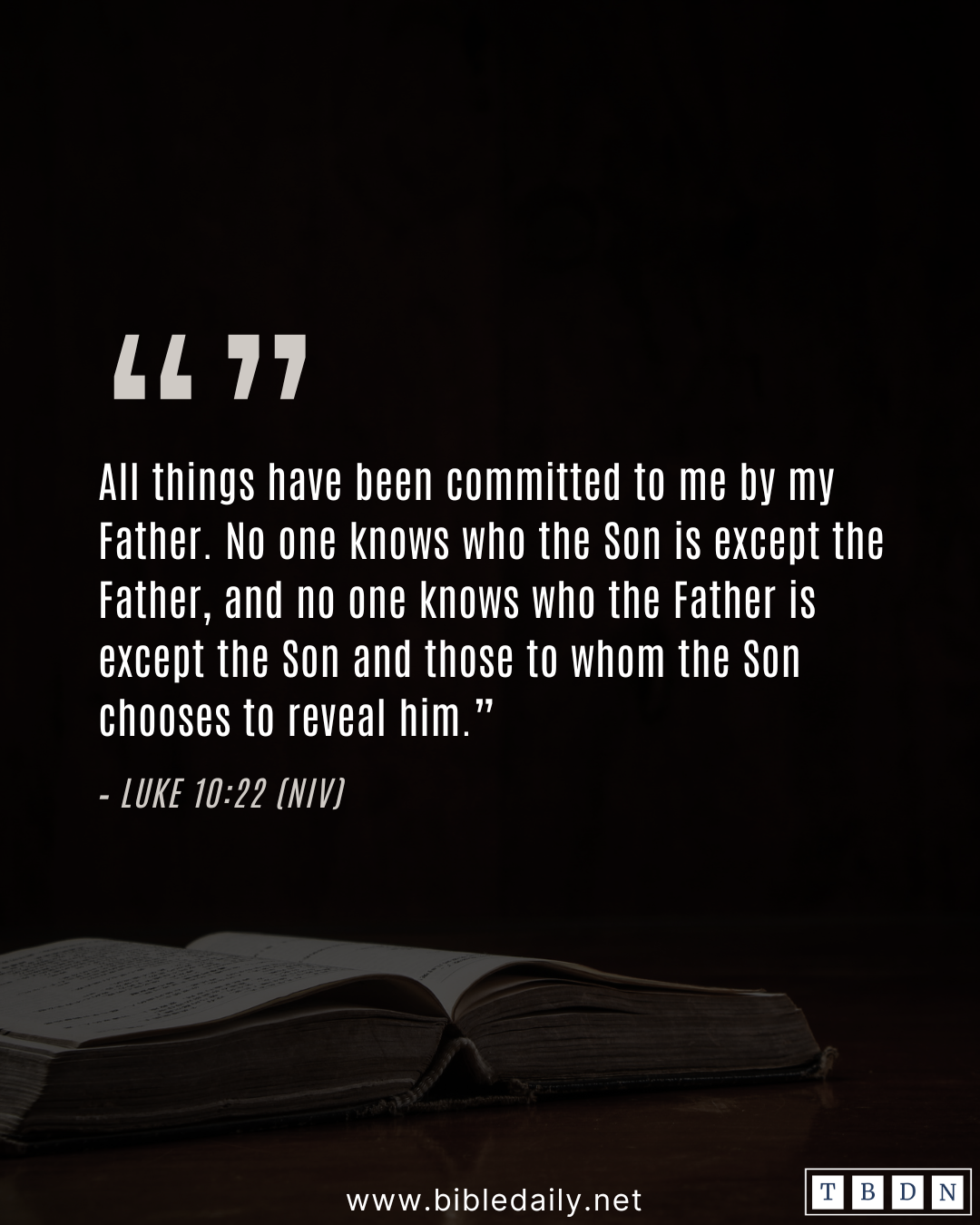 Jesus Chose You to Reveal the Father to You | The Bible Daily Network