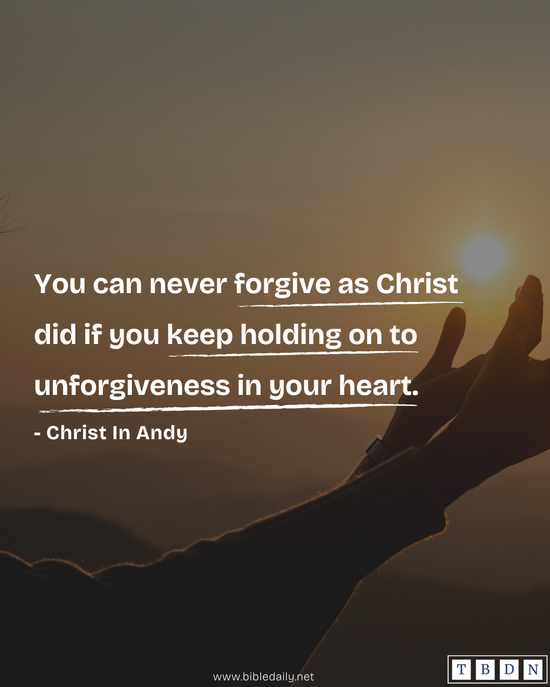 Love Does Not Keep Record of Wrongs | The Bible Daily Network