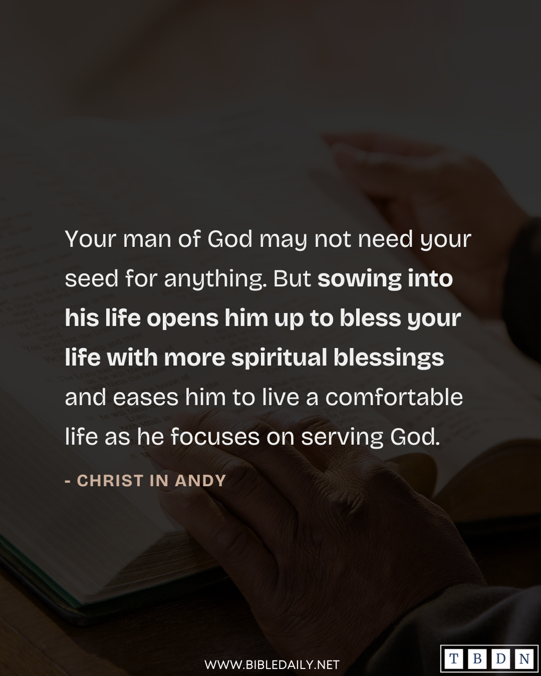 Ministry Is Hard Work | The Bible Daily Network