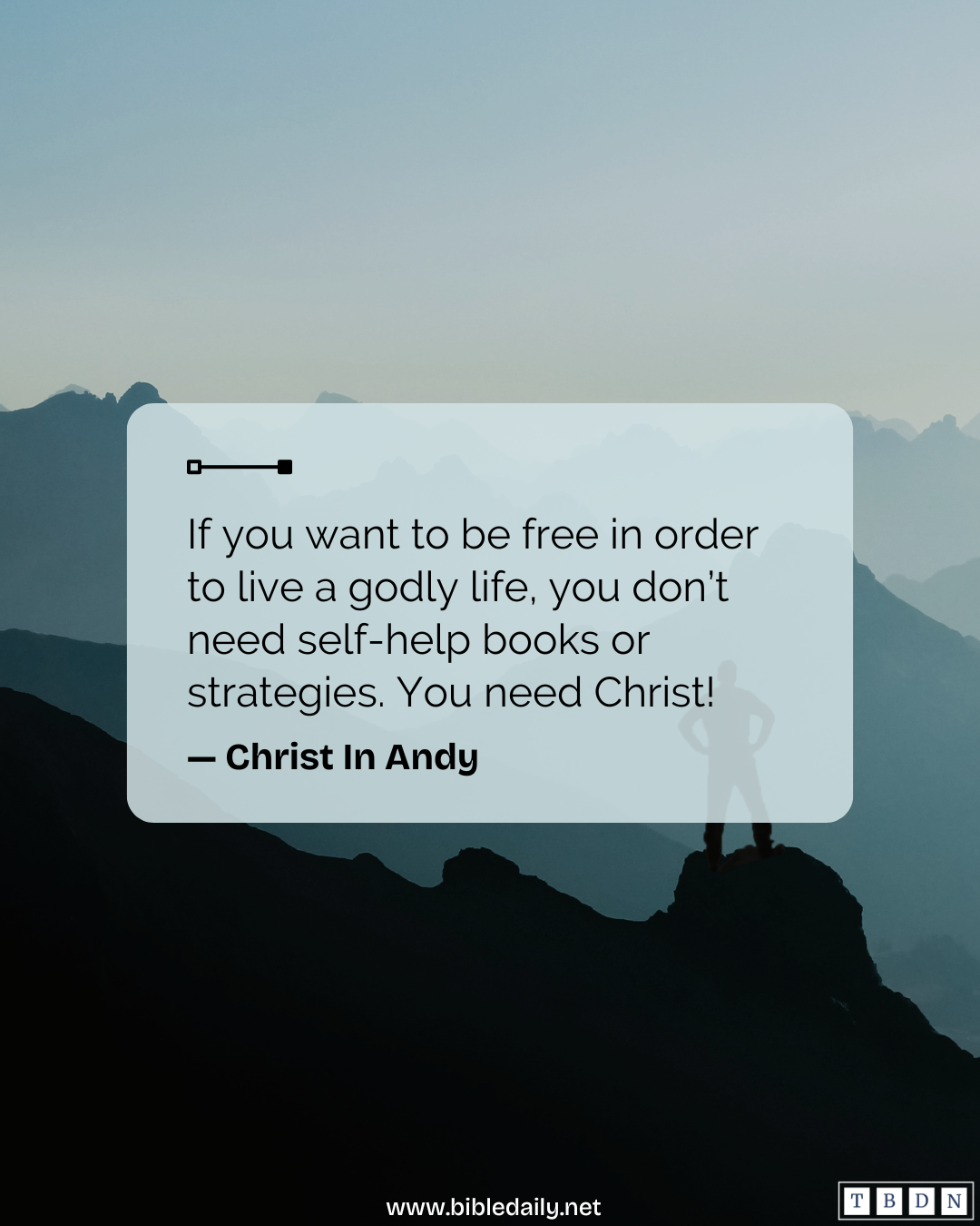 Real Freedom Is in Christ Alone | The Bible Daily Network