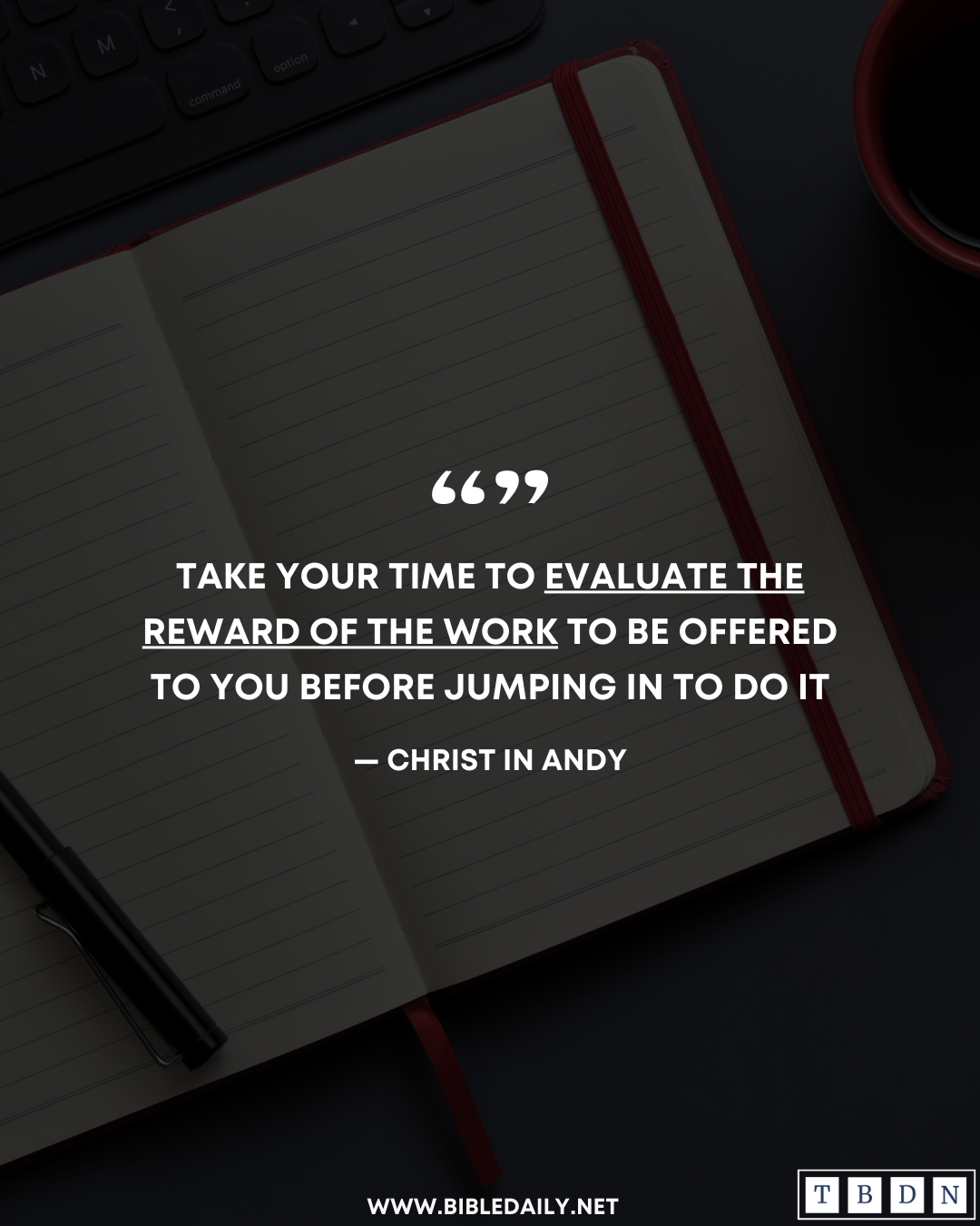 The Reward of Work | The Bible Daily Network