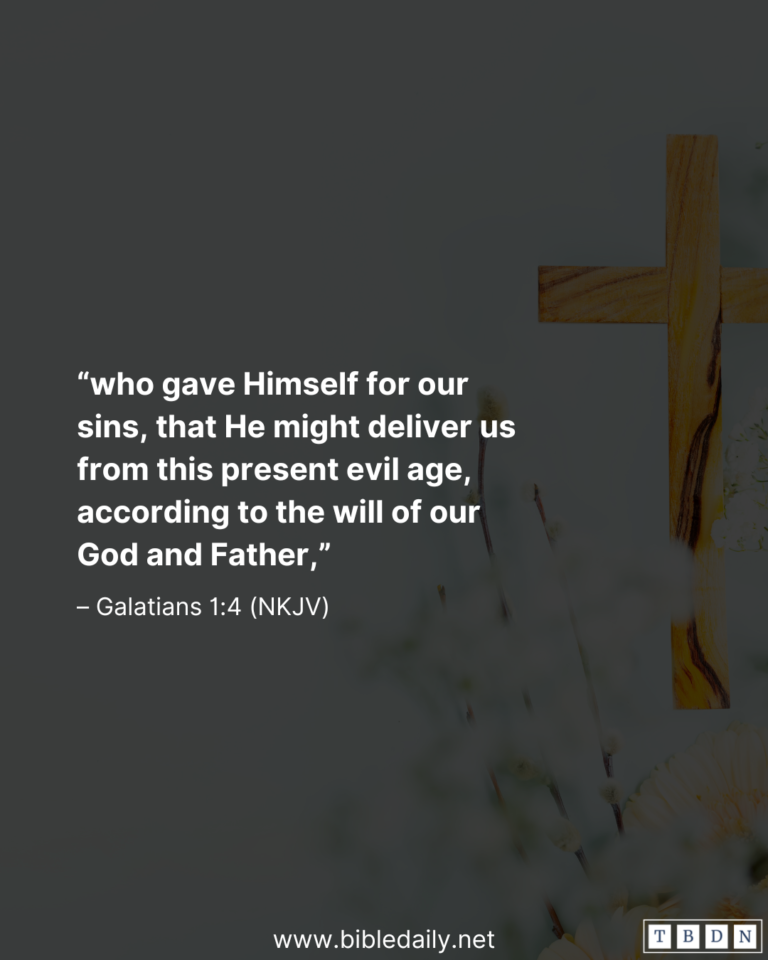 Jesus Gave Himself for Our Sins | The Bible Daily Network