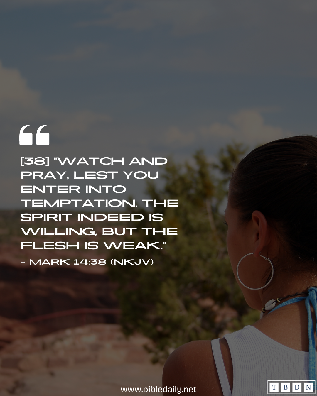 The Spirit Is Willing, But the Flesh Is Weak | The Bible Daily Network