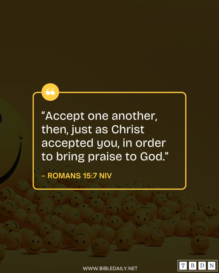 Accept One Another as Christ Accepted You | The Bible Daily Network