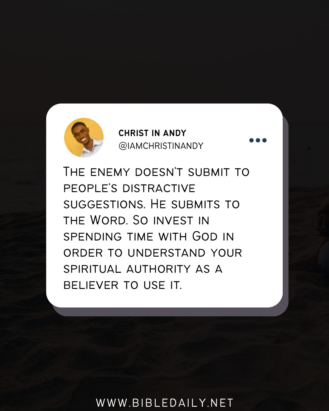 Don’t Entertain Evil Thoughts in Your Mind | The Bible Daily Network