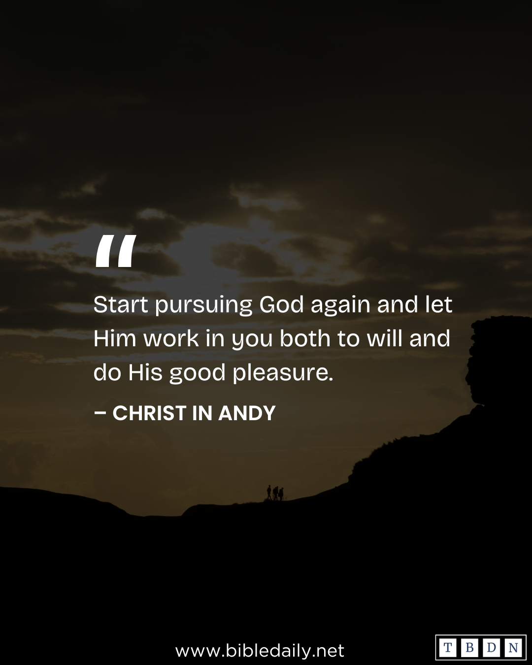 Start Pursuing God Early in Your Life | The Bible Daily Network
